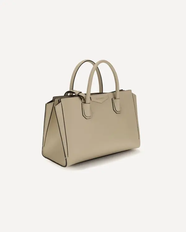 Givenchy Small Antigona Catchall Glossy Grained Leather Handbag