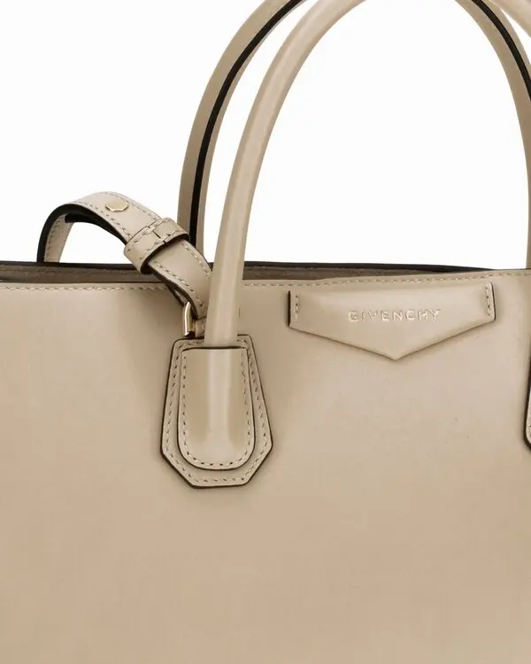Givenchy Small Antigona Catchall Glossy Grained Leather Handbag