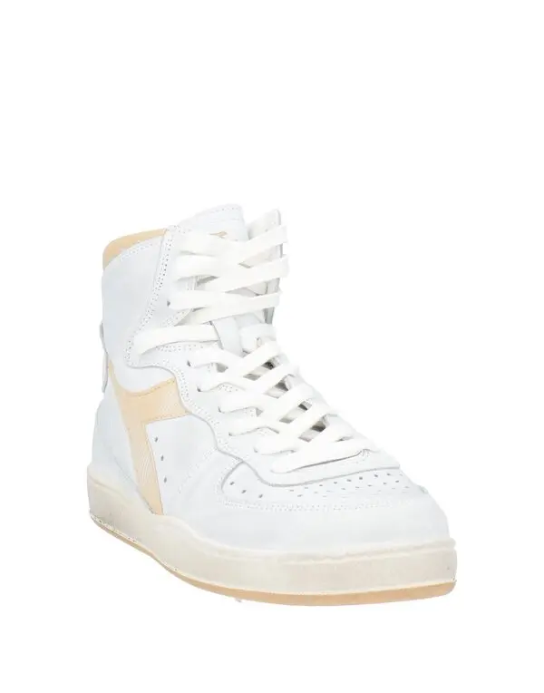 DIADORA Sneakers Size Leather - White