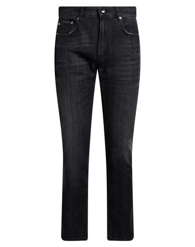 DEPARTMENT 5 Jeans Charcoal Size Cotton, Rubber