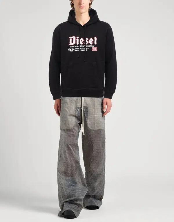 DIESEL® Sweatshirt Size Cotton, Polyester