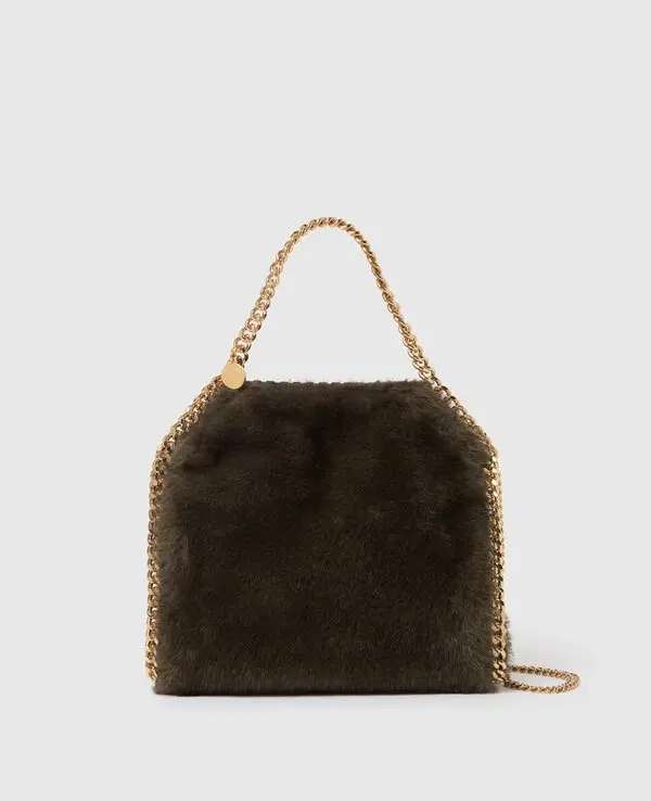 Stella McCartney Falabella Mink Mini Tote Bag - Brown