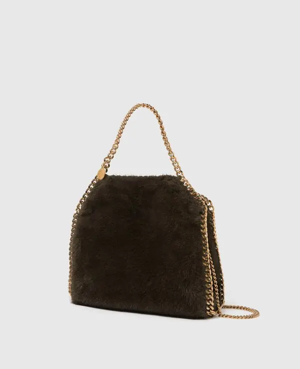 Stella McCartney Falabella Mink Mini Tote Bag - Brown