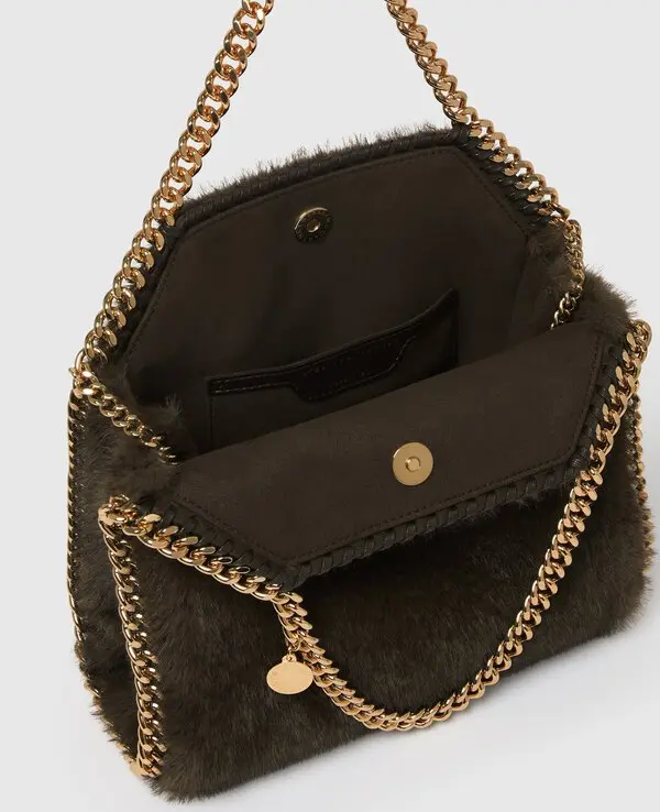 Stella McCartney Falabella Mink Mini Tote Bag - Brown