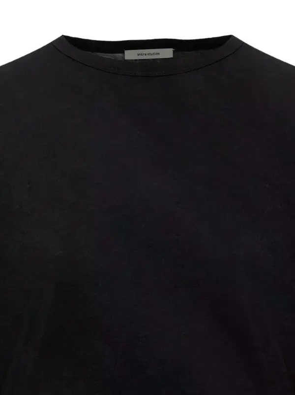ENTIRE STUDIOS Crew-neck T-shirt - Black