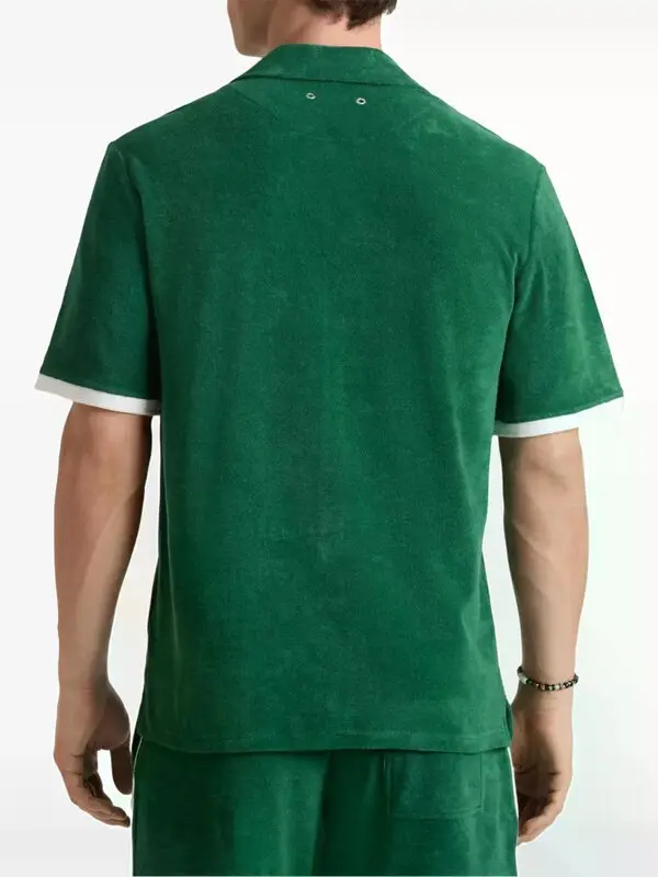 Vilebrequin Terry Bowling Shirt - Green