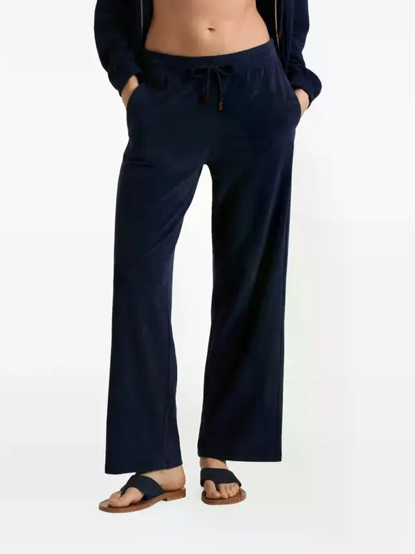Vilebrequin Terry-fabric Drawstring Trousers - Blue