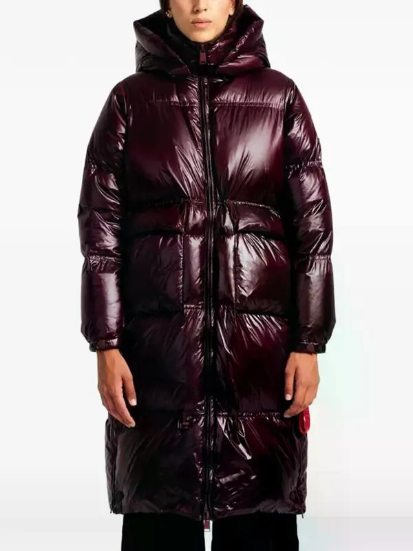 AFTER/LABEL Quilted Hooded Puffer Coat