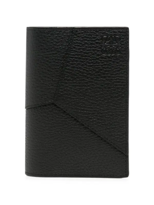 Loewe Puzzle Edge Leather Passport Case - Multicolor
