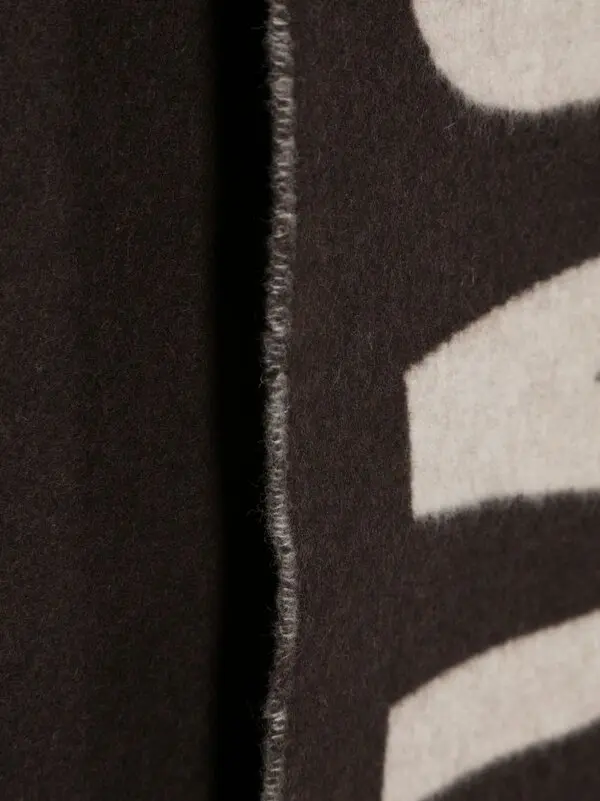Jacquemus Logo Wool Scarf