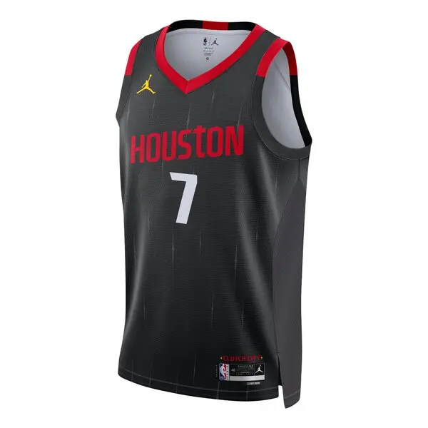 Nike Houston Rockets Statement Edition Kevin Durant Dri-fit Nba Swingman Jersey - Black
