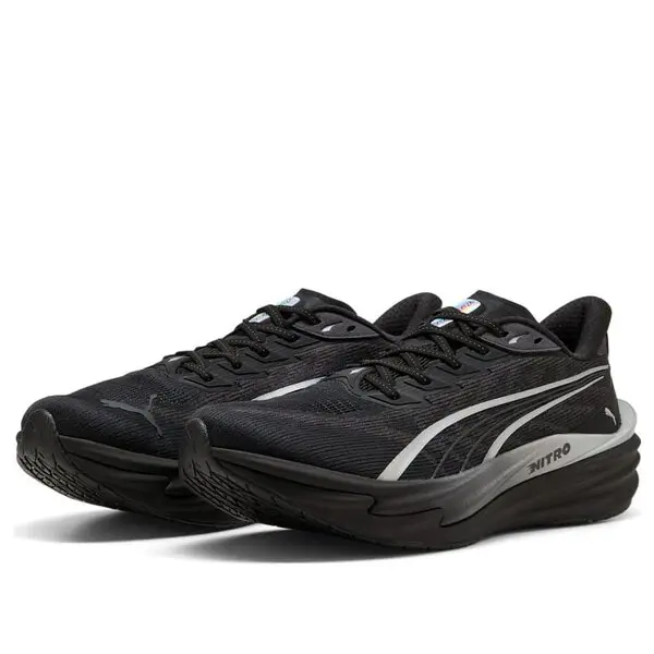 PUMA Deviate Nitro 4 Brightstride 'black Silver - Black/silver