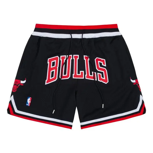Mitchell & Ness X Just Don Chicago Bulls Nba Home Shorts