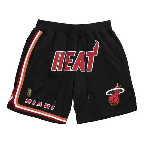 Mitchell & Ness X Just Don Miami Heat 1996-97 Logo Shorts