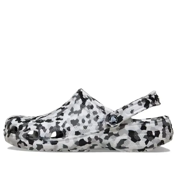 CROCS Classic Confetti Clog 'black White
