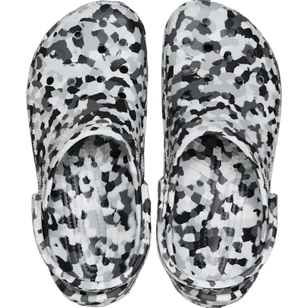 CROCS Classic Confetti Clog 'black White
