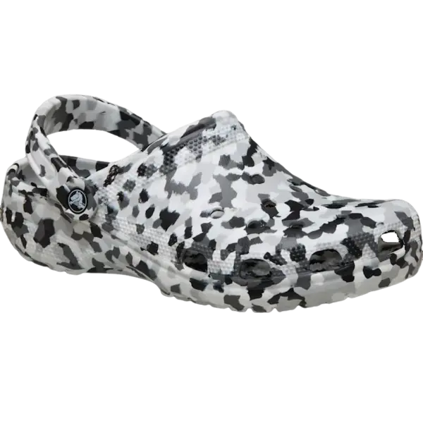 CROCS Classic Confetti Clog 'black White