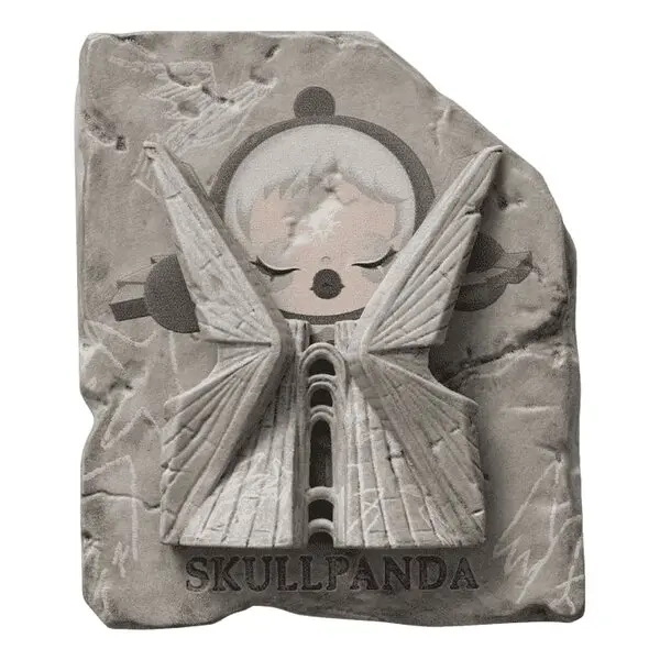 POP MART Skullpanda Where Time Dwells Series Fridge Magnet 'bare Imprint
