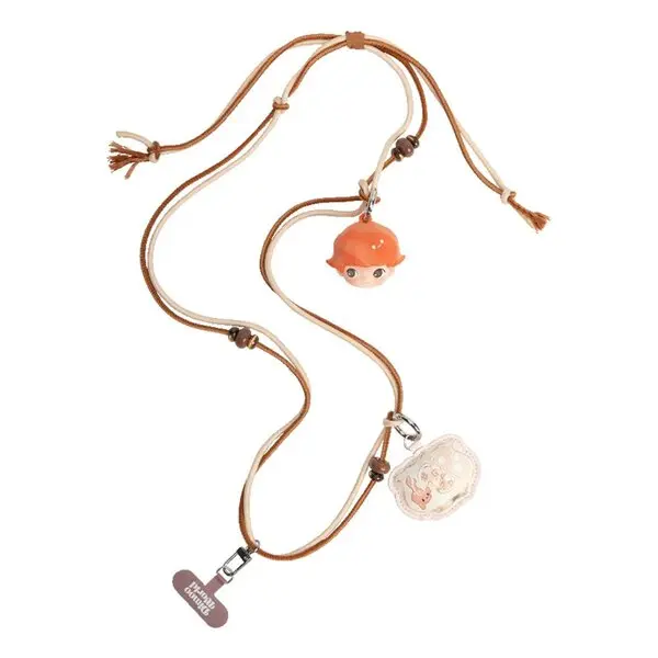 POP MART Dimoo The Missing Day Mobile Phone Lanyard 'a Call Between Worlds - Multi-color
