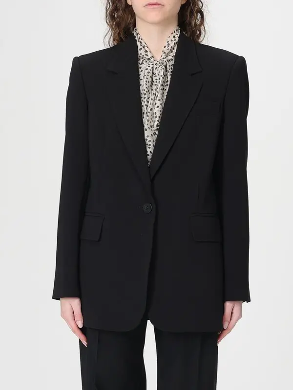 Max Mara Single-breasted Blazer - Black