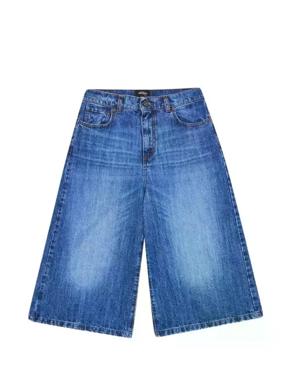 OTTOD'AME Wide-leg Denim Shorts