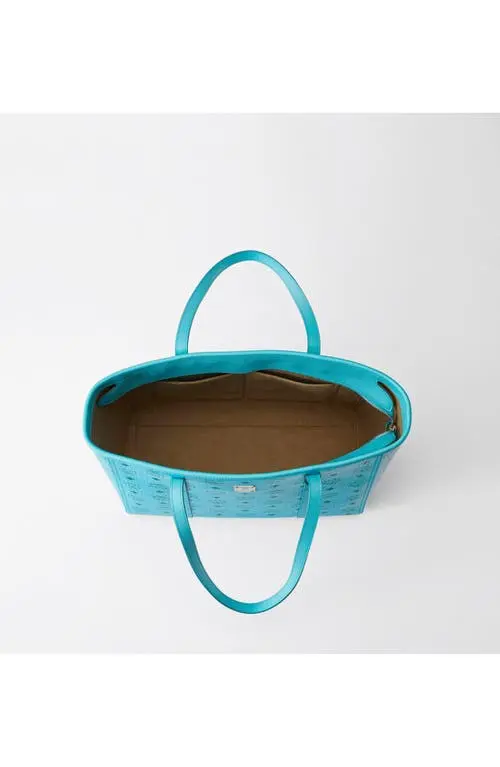 Mcm Medium Toni Top-zip Shopper In Visetos