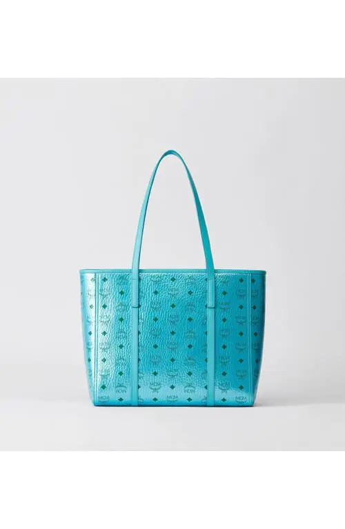 Mcm Medium Toni Top-zip Shopper In Visetos