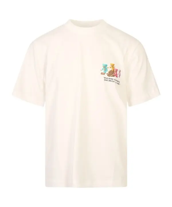 BARROW Teddy Bear Printed Jersey T-shirt