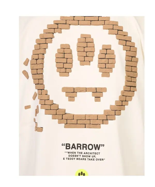 BARROW Teddy Bear Printed Jersey T-shirt