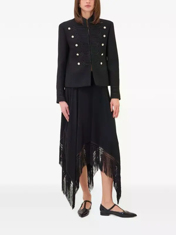 OTTOD'AME Frogging-detail Jacket