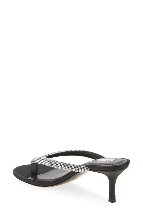 Alexander Wang Courtney Thong Sandal - Black/silver