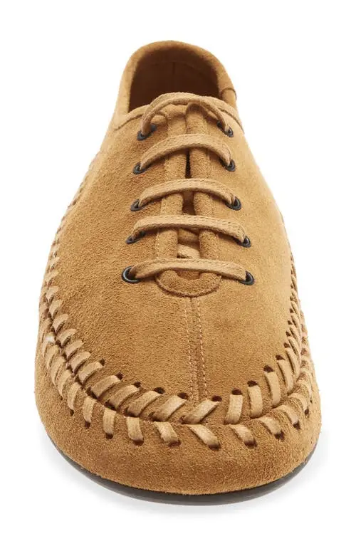 Hereu Birla Suede Leather Sneaker - Light Tan