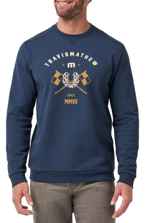 Travis Mathew Varsity Club Graphic Sweatshirt