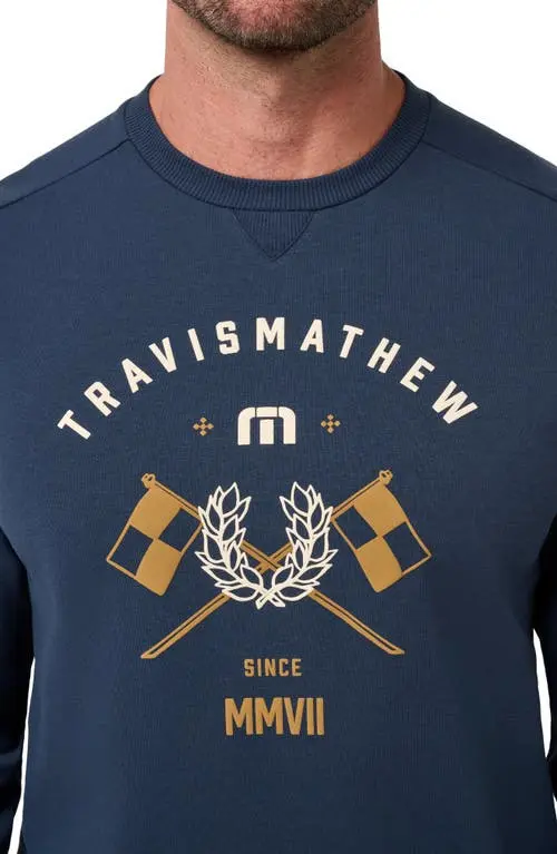 Travis Mathew Varsity Club Graphic Sweatshirt