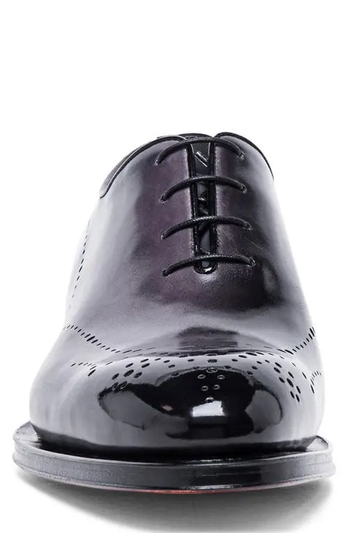 Santoni Leather Wingtip Oxford