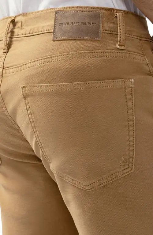 SILVER JEANS CO. Grayson Straight Leg Jeans - Camel