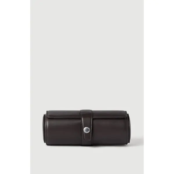 Brunello Cucinelli Smooth Calfskin Watch Holder - Brown
