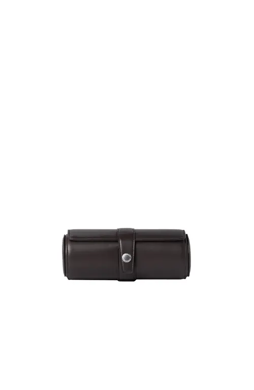 Brunello Cucinelli Smooth Calfskin Watch Holder - Brown