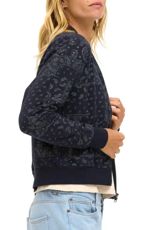 THREADS 4 THOUGHT Maida Classic Paisley Bomber Jacket
