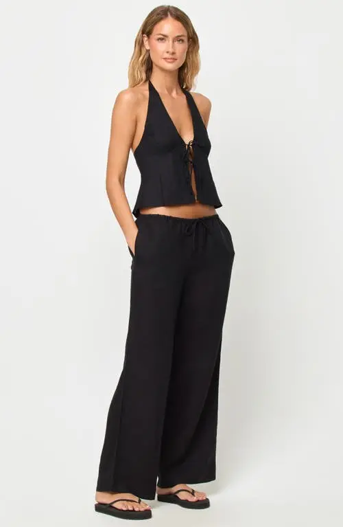 L*Space Nina Cover-up Pants - Black