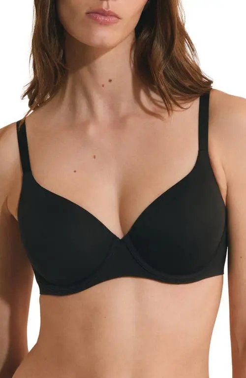 ETAM Invisible Full Coverage Bra - Black