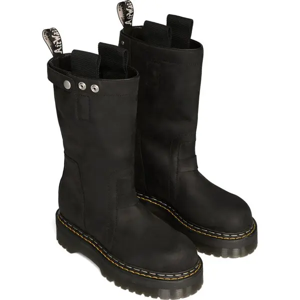 Rick Owens X Dr. Martens Quad Sole Pull-on Boot
