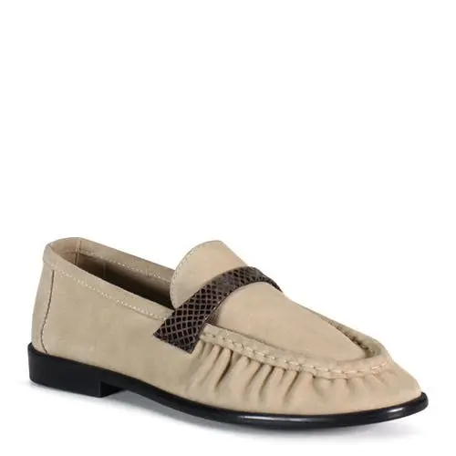 DIBA TRUE Knot Less Sleek Suede Penny Loafer