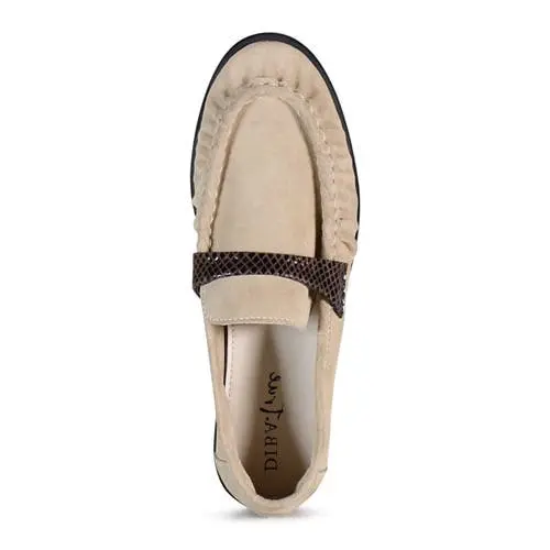 DIBA TRUE Knot Less Sleek Suede Penny Loafer