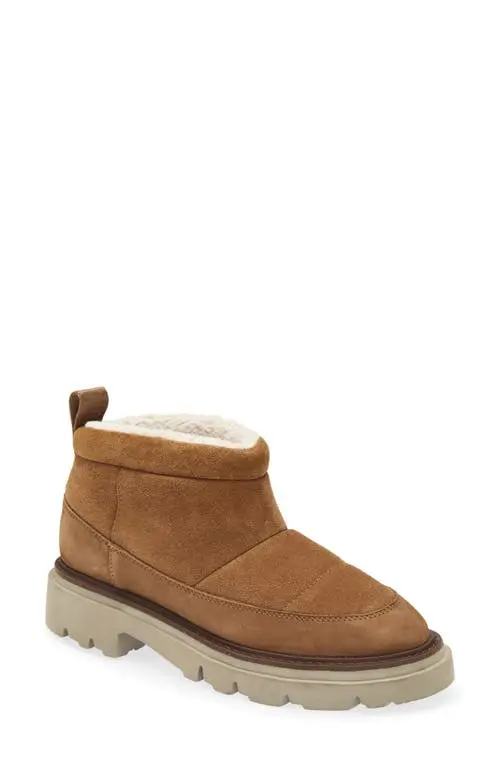 Pajar Aura Mini Leather Bootie - Chestnut