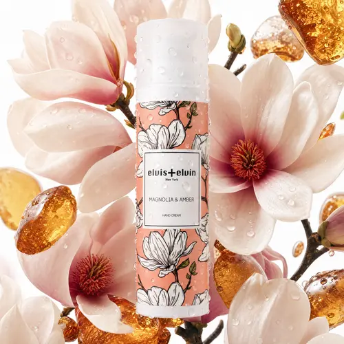 ELVIS+ELVIN Magnolia & Amber Hand Cream 75 Ml