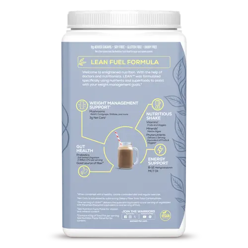 SUNWARRIOR Shape Lean Superfood Shake Powder - Vanilla