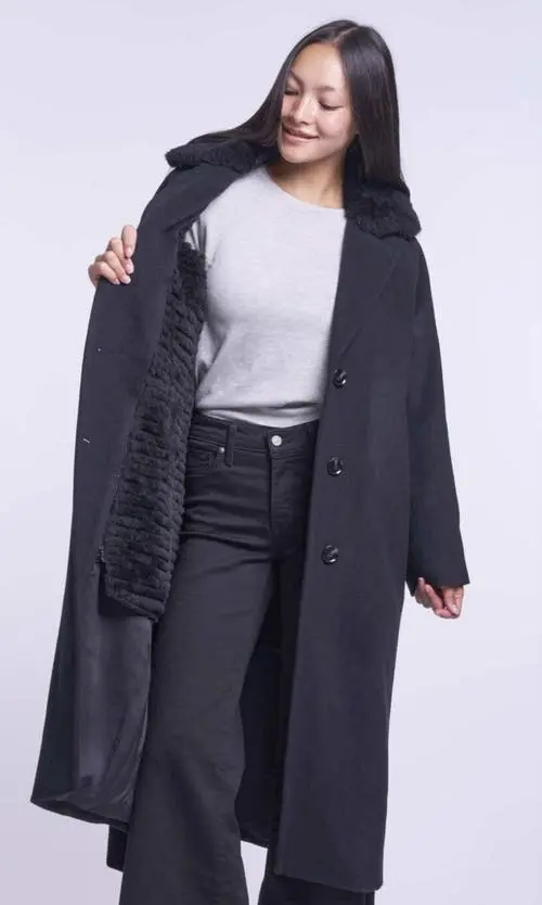 BLUE DUCK Maxi Wool Coat