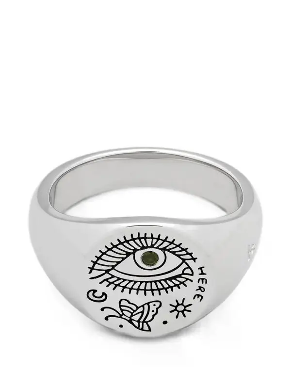 Tom Wood Butterfly Tourmaline-embellished Ring