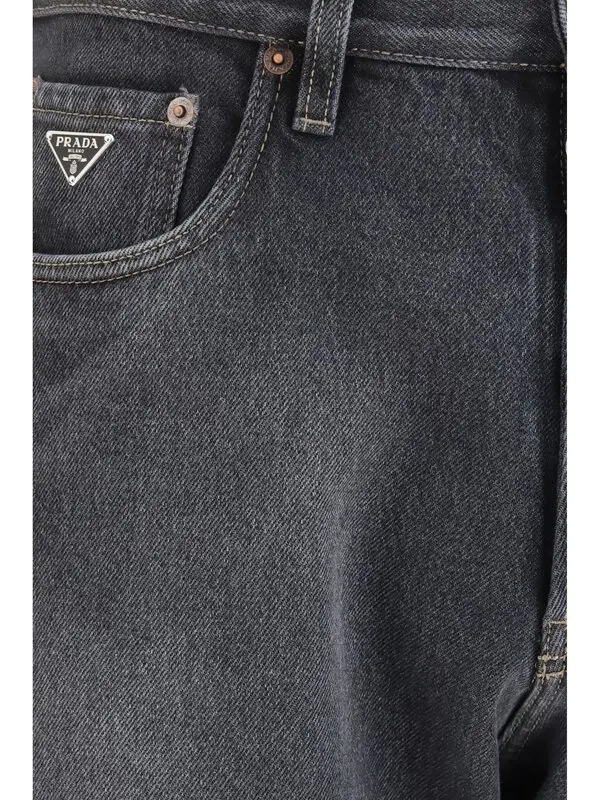 Prada Vintage Effect Denim Jeans